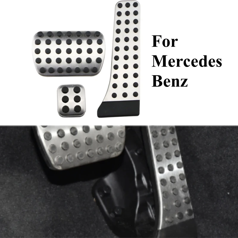 Gas-Brake-Pedal-Pads-Cover-for-Mercedes-Benz-W203-W204-W205-W21-W211 ...