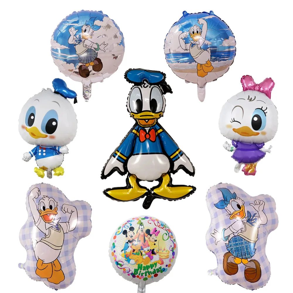 Disney-Donald-Duck-Helium-Balloons-Round-Cartoon-Balloons-Birthday ...
