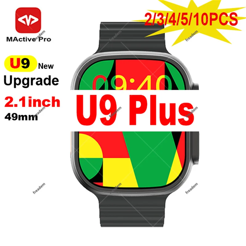 U9-Plus-Ultra9-Plus-Smart-Watch-Men-Women-Bluetooth-Call-ECG-NFC ...