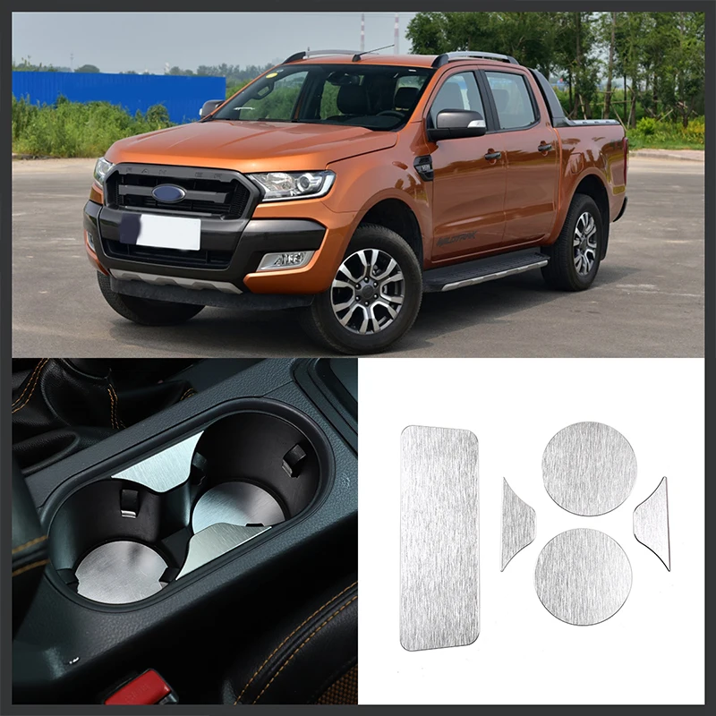 For 2015-2021 Ford Ranger Wildtrak Aluminum Alloy Car Front Drain Cup ...