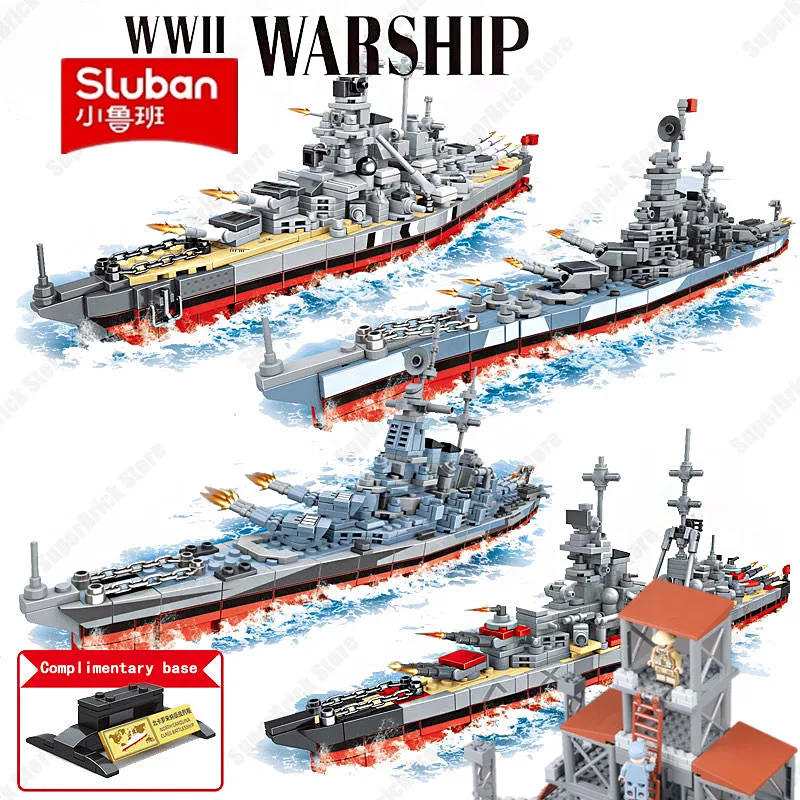 WW2 Military Warship Battle Frigate Missile Boat KM, 44% OFF