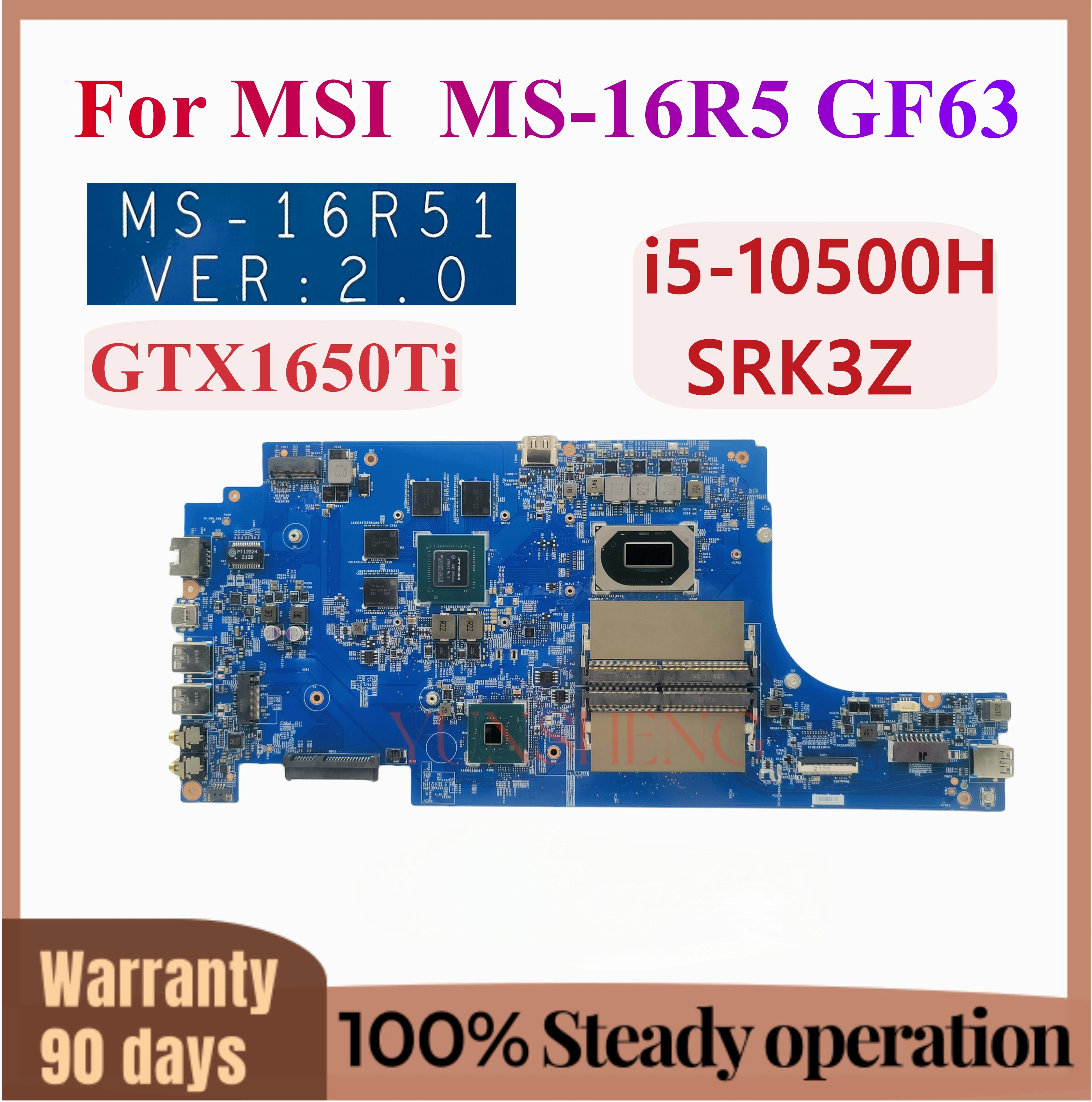 Placa-base-ms-16r51-para-ordenador-port-til-dispositivo-para-MSI-MS ...