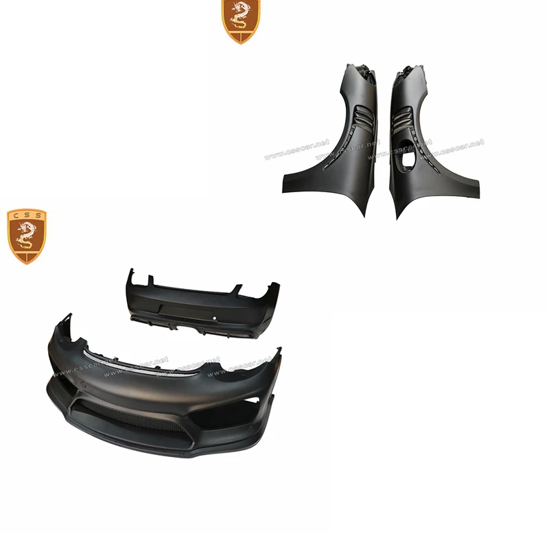 Fit for Porsche Boxster Cayman 987.2 FRP front bumper rear diffuser ...
