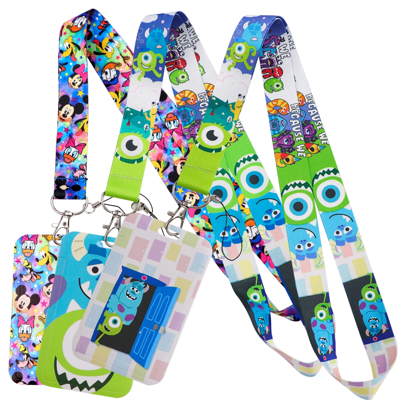 Cartoon Credential Holder Cute Animal Lanyards for Key Neck Strap For ...