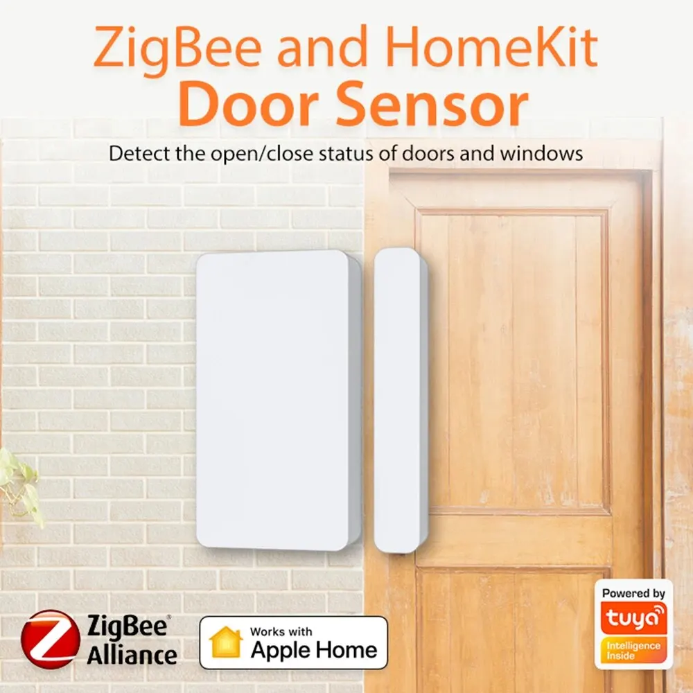 HomeKit-and-ZigBee-Door-Sensor-Magnetic-Door-Contact-Sensor-for-Home ...