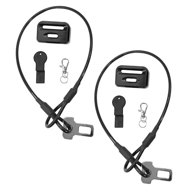 Car Cab Security Door Strap Lock Campers Van Motorhome Cab Sliding Anti ...