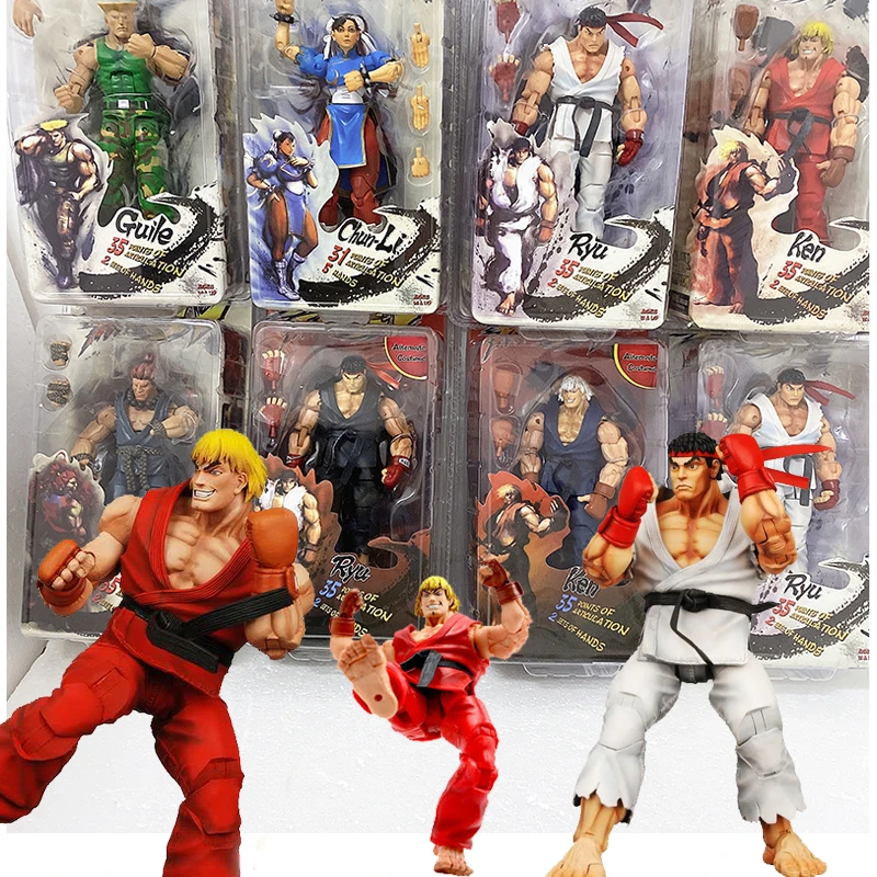 Li Hoshi Akuma Chunli Gouki Guile Action Figure | Collection Doll ...