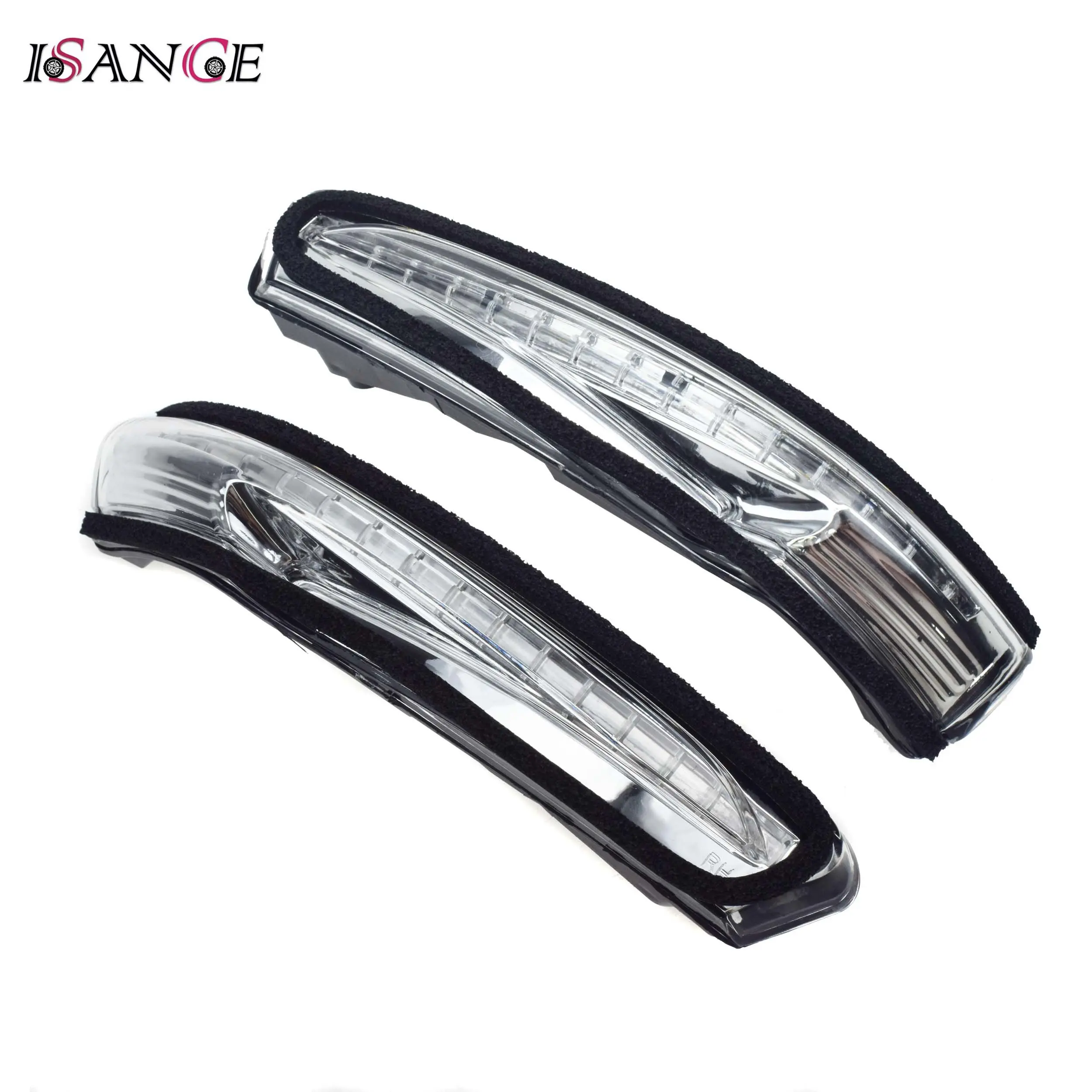 Left Right Rearview Side Mirror Light Turn Signal Indicator Repeater ...