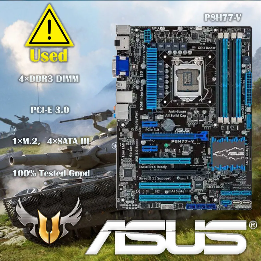 for-Asus-P8H77-V-Desktop-Motherboard-H77-LGA-1155-22nm-i3-i5-i7-DDR3 ...