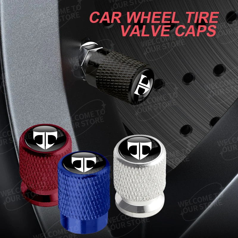 Aluminum For Tuscani Logo I30 I10 Veloster Santa Fe Elantra Tucson 4pcs ...