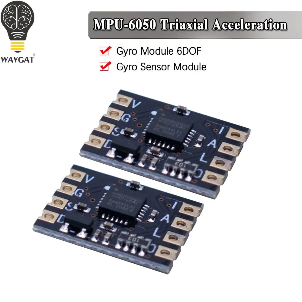 ZY-MPU-6050-Triaxial-acceleration-Gyroscope-module-6DOF-gyroscope ...