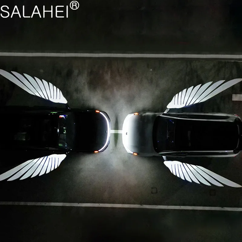 2PCS-Car-Angel-Wings-Welcome-Light-Rearview-Mirror-Welcome-Light-Angel ...