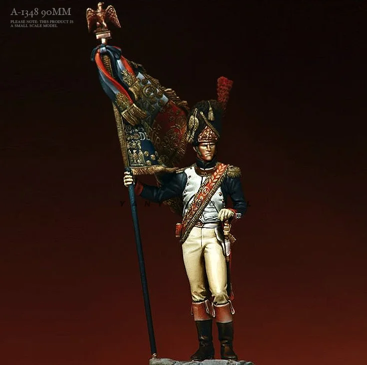 90MM-Resin-Soldier-model-kits-figure-colorless-and-self-assembled-A ...