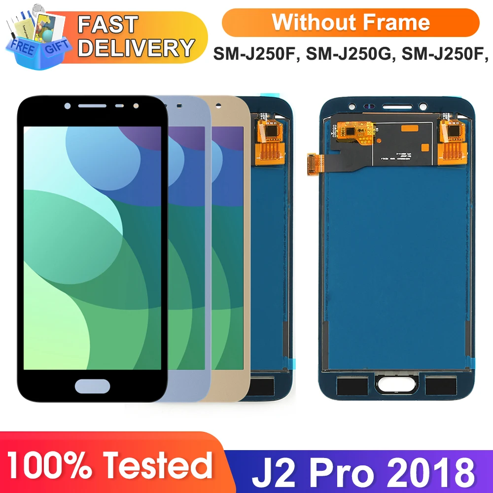 Para Samsung Galaxy J2 Pro 2018 J250 J250m Sm-j250 Display Lcd De Toque ...