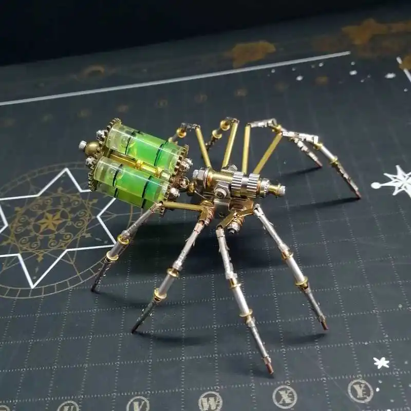 3D-Puzzle-Mechanical-Spider-Metal-Model-Building-Kit-Steampunk-Insects ...