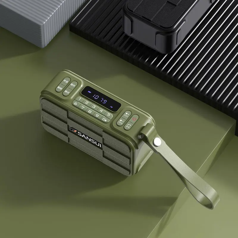 SANSUI-F29-Portable-Wireless-Bluetooth-Speakers-FM-Radio-Outdoor-HI-FI ...