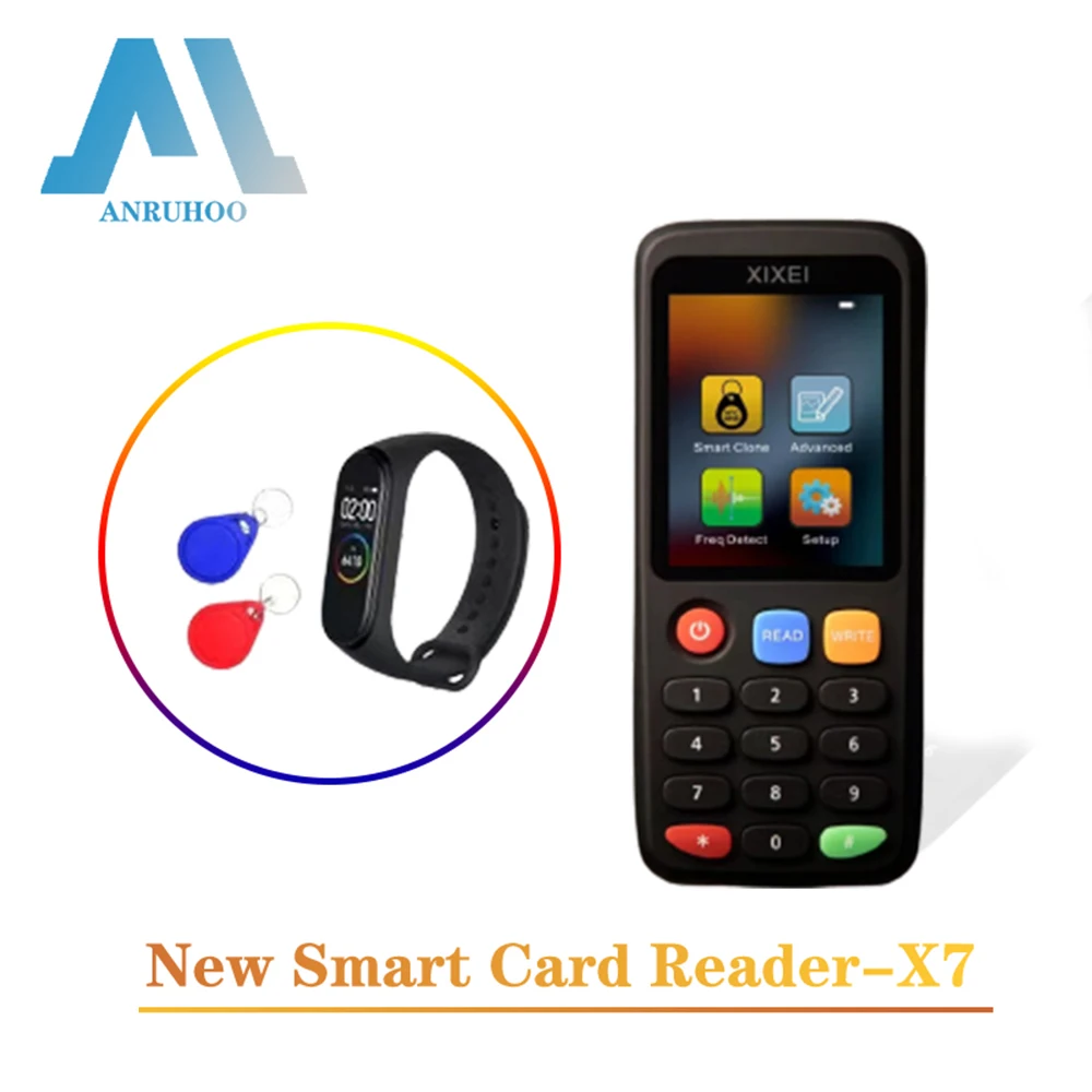 New-Rfid-Card-Reader-X7-Nfc-Tag-Clone-13-56mhz-Smart-Card-Duplicate ...