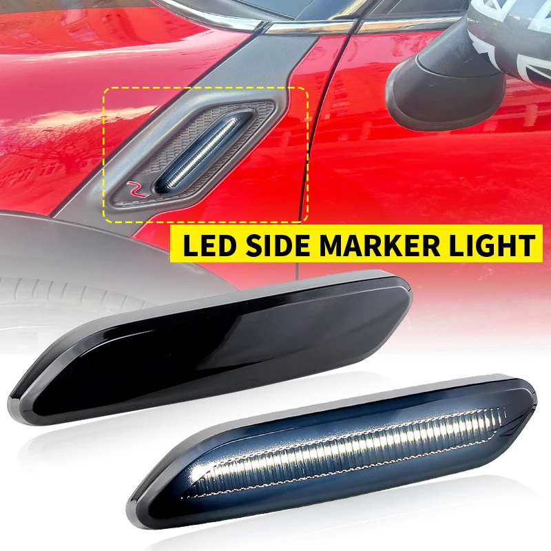 2pcs led side Marker Indicator light For MINI R60 COUNTRYMAN 10-17/R61 ...