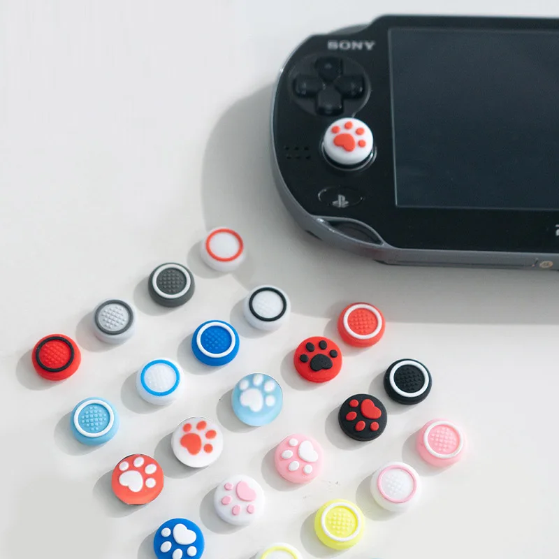 4pcs-Silicone-Soft-Thumb-Stick-Grip-Cap-Joystick-Cover-For-Sony ...