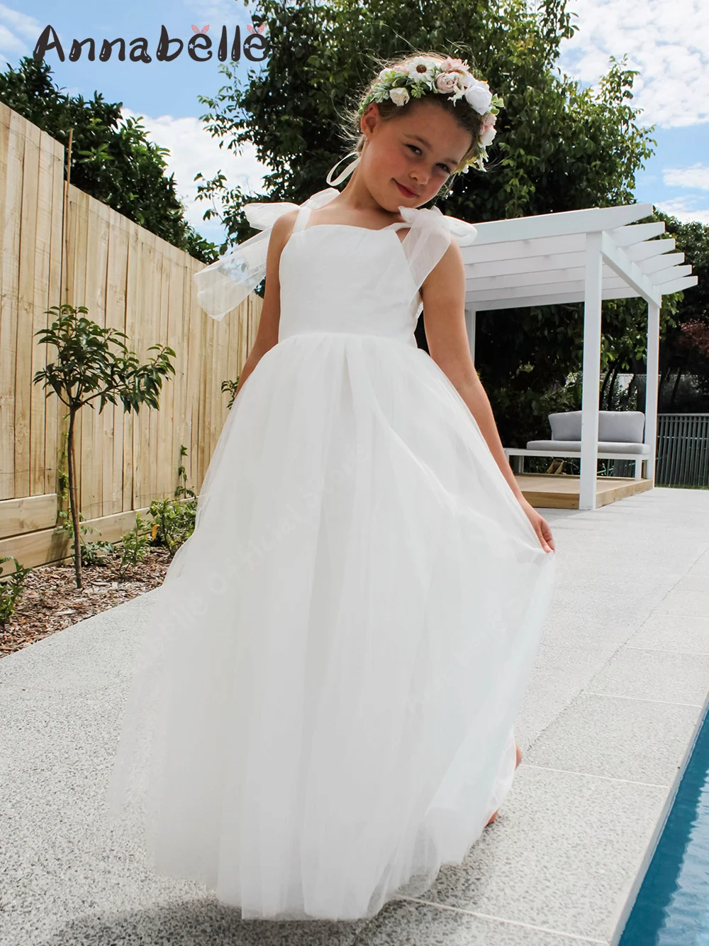 Annabelle-vestido-de-Primera-Comuni-n-para-ni-a-traje-elegante-con ...