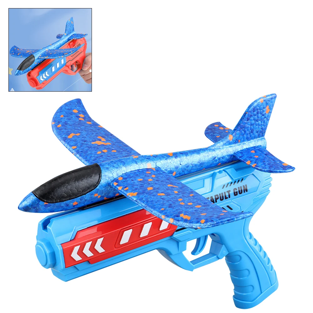 Airplane-Launcher-Toys-Throwing-Foam-Plane-Ejection-Aircraft-Launcher ...
