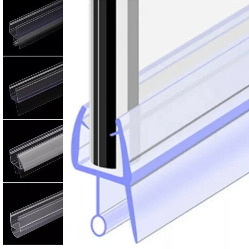 6-8-10-12mm-Shower-Screen-Seal-Strip-PVC-Frameless-Glass-Door-Bottom ...