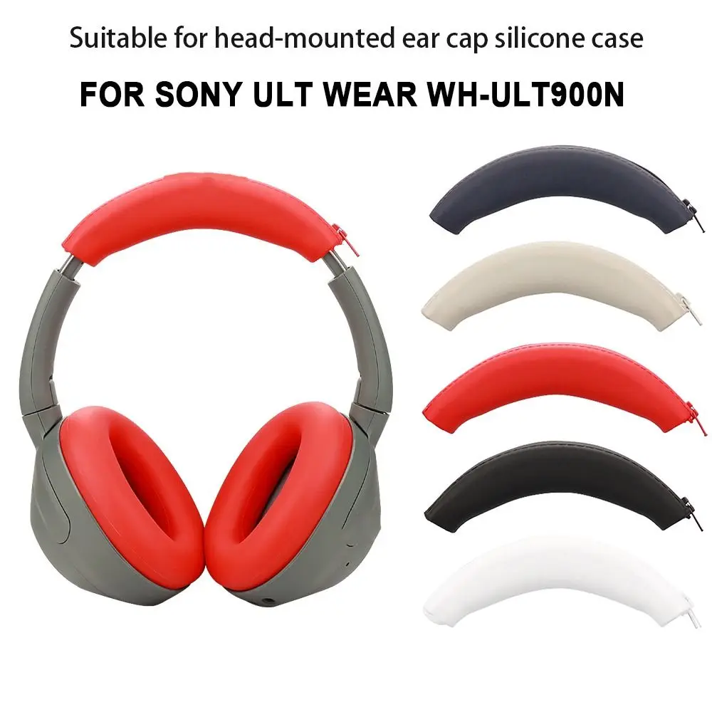1Pair-Silicone-Ear-Pads-Cushion-Cover-Replacement-Headphone-Headband ...