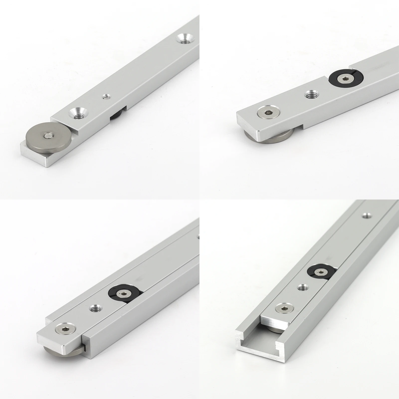 T Track Accessories 300 / 450 / 650mm Miter Bar Aluminum Slider Table ...