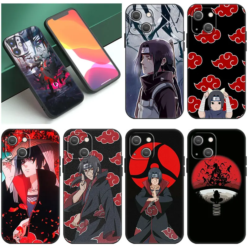 Anime-Itachi-Uchiha-Phone-Case-For-Apple-iPhone-14-13-12-Mini-11-Pro-XR ...