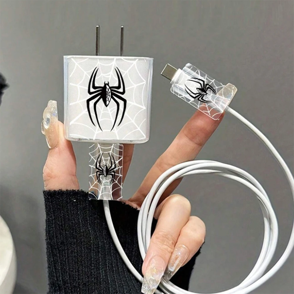 Soft Charger Protectors Cover Ins Spider Charger Case Anti-Breaking ...