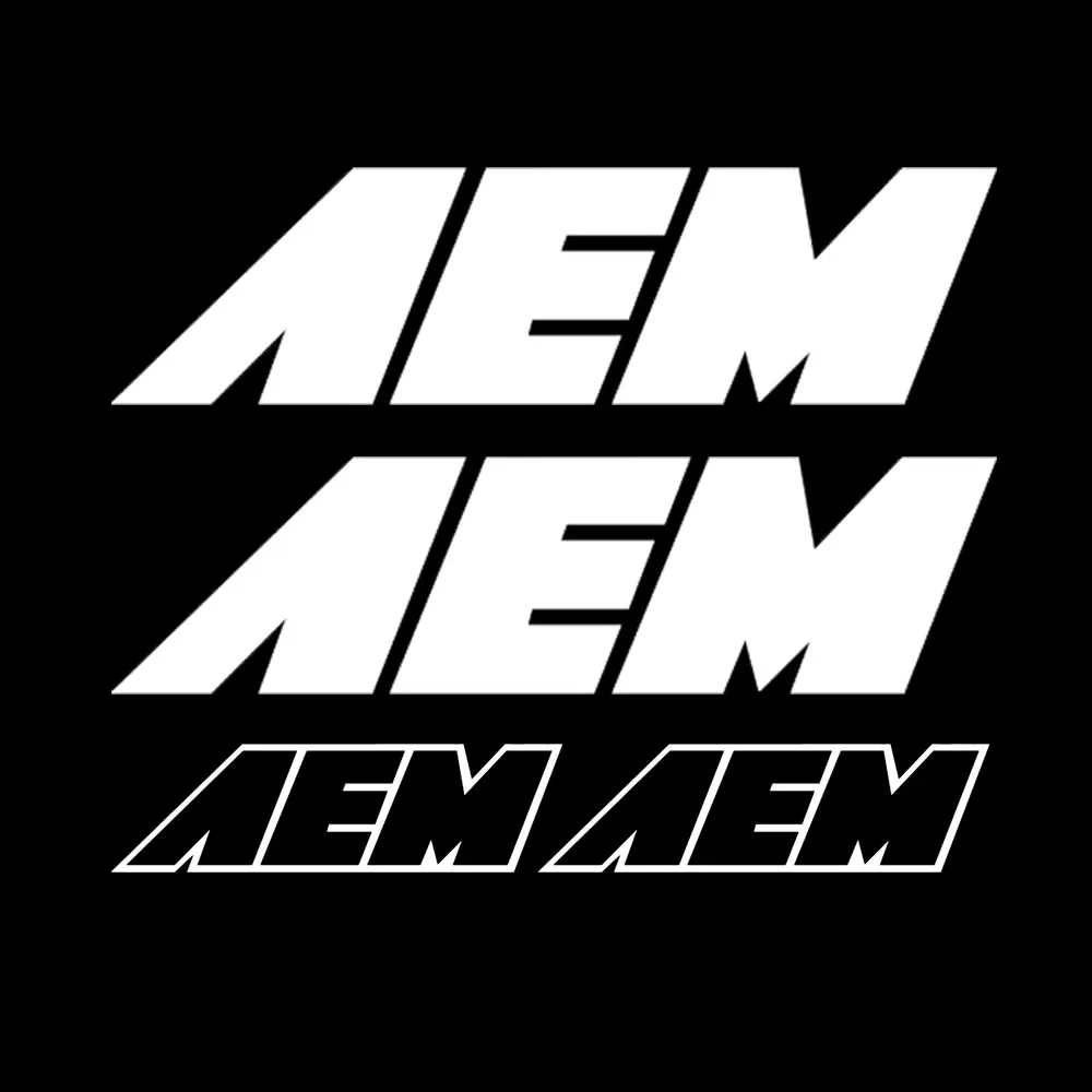Décor Decals, Stickers & Vinyl Art AEM Performance Decal Sticker ...