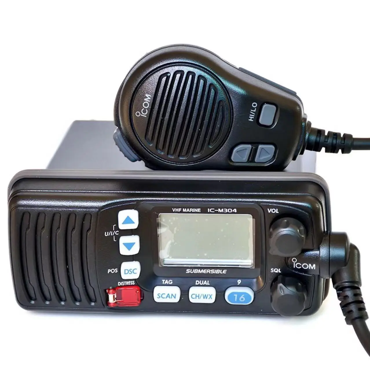 For ICOM IC M304 25W Waterproof VHF Marine Submersible Transceiver ...