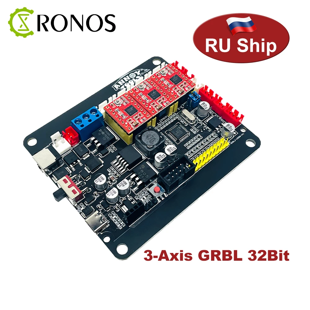 Ejes Cnc Controlador Grbl Control Doble Y Eje Usb Placa De, 47% OFF
