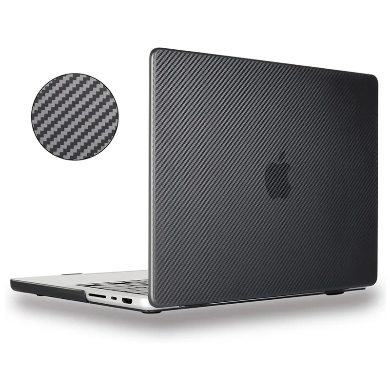 Carbon Fiber Laptop Case for Macbook Air 13.6 M4 15 M3 Frosted Cover ...