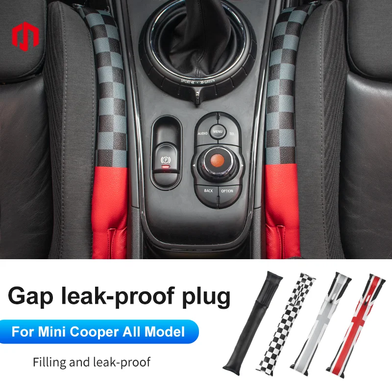 Car Seat Gap Filler Leather Soft Side Seam Plug For Mini Cooper F56 F60 ...