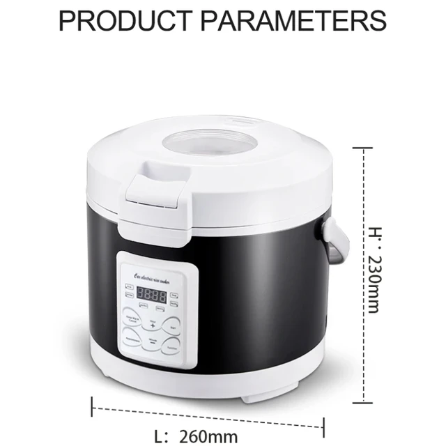 12V 24V 220V Mini Rice Cooker Car Truck Soup Porridge Food Steamer ...