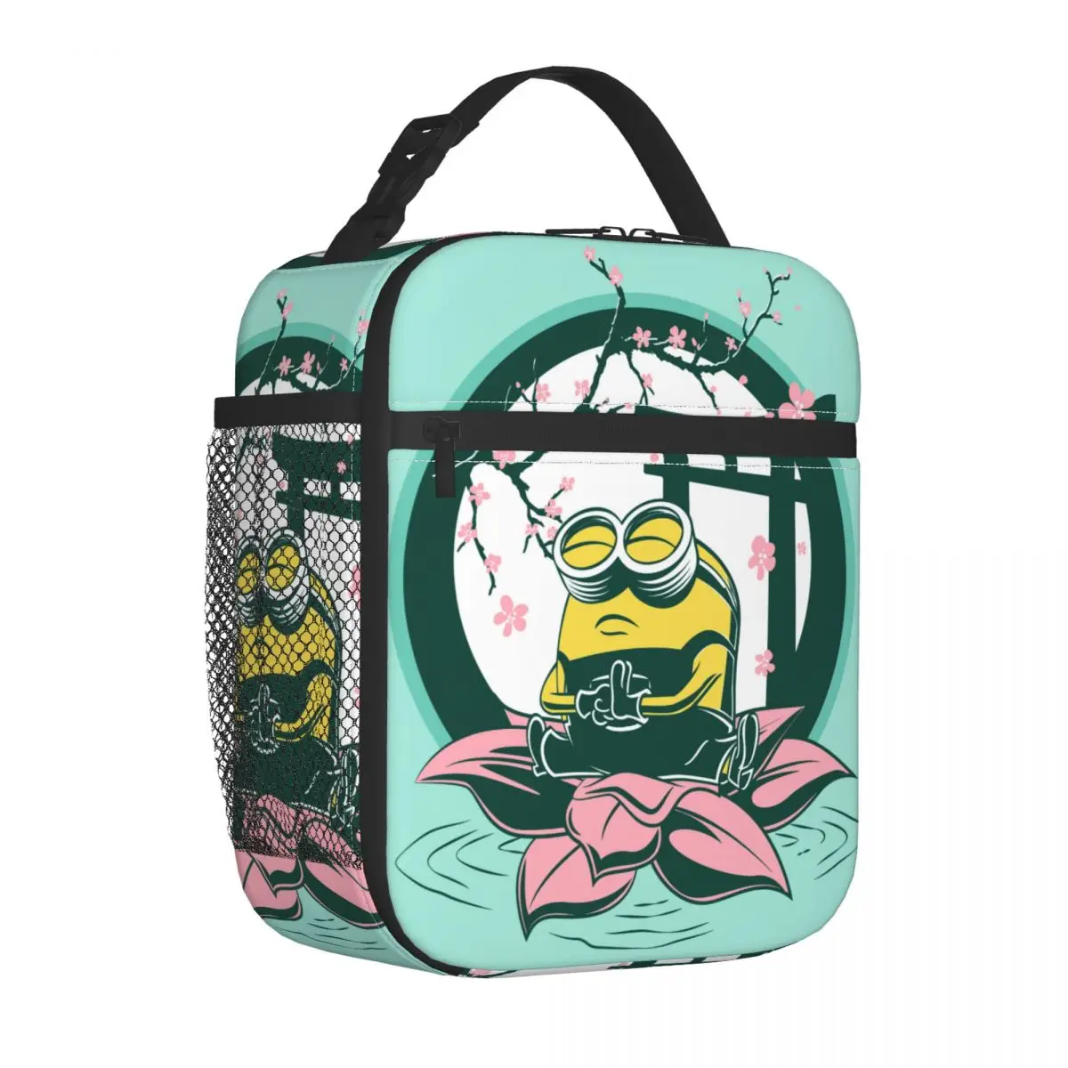 Minions-Bob-Meditating-On-Lotus-Insulated-Lunch-Bags-Portable-Meal ...