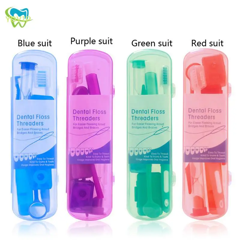 8Pcs-Set-Oral-Cleaning-Care-Dental-Teeth-Orthodontic-Kits-Whitening ...