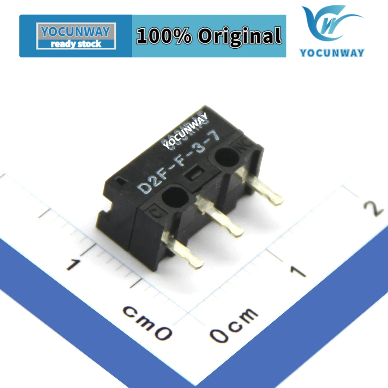 D2F-F-3-7 오리지널 마우스 마이크로 스위치, Ouble Dragon Japan 그레이 도트 리미트 스위치, 신제품