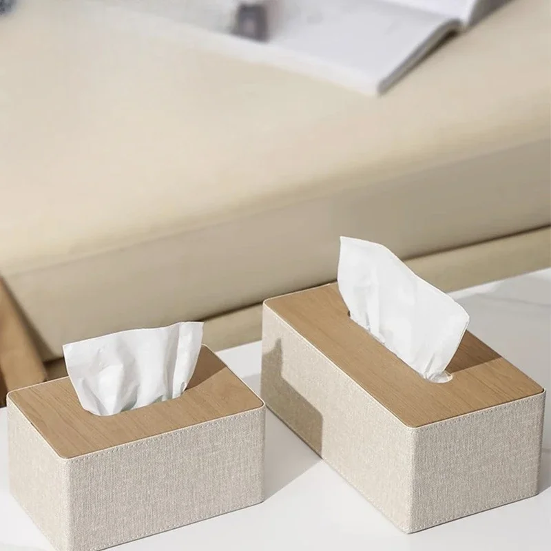 Minimalist Tissue Boxes Modern Multifunctional Paper Drawer Box ...
