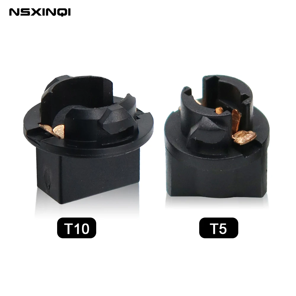 NSKANQI 1pcs T5/T10 Car Light Socket Twist Lock Wedge Instrument Panel ...