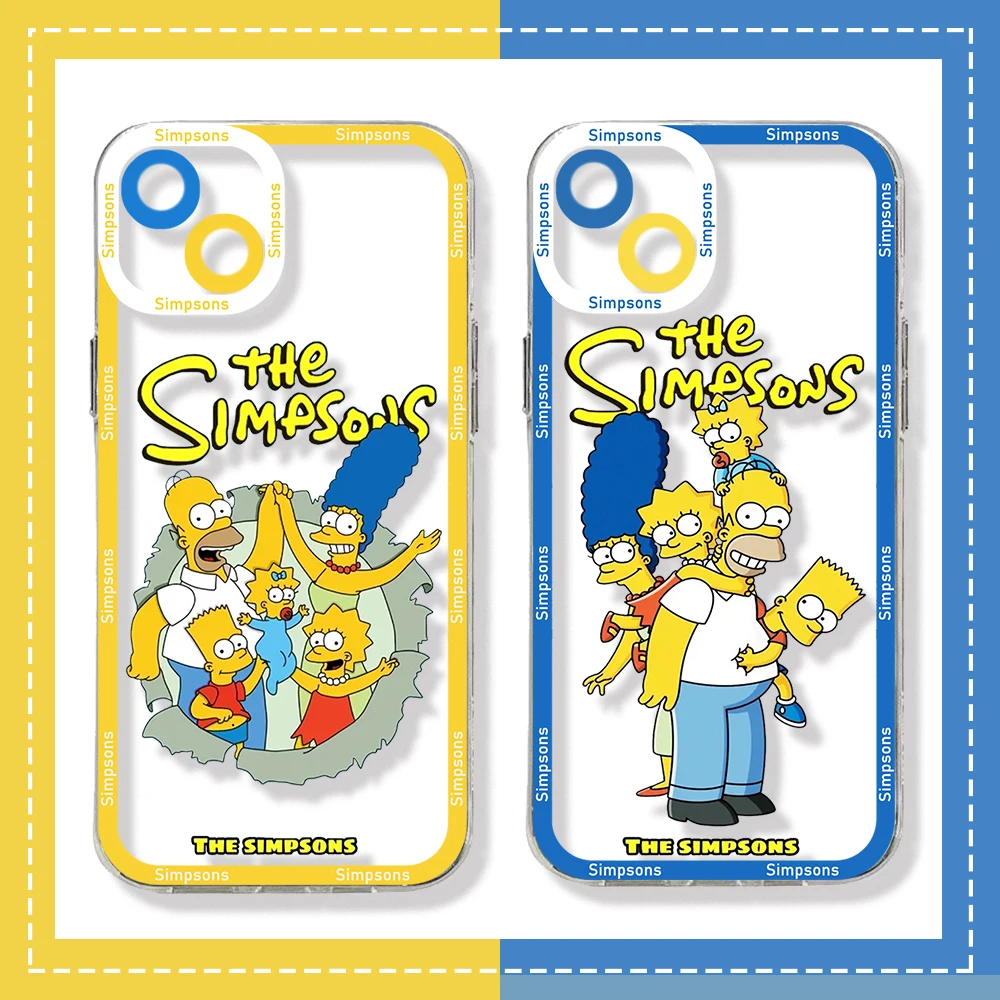 Cartoon-Disney-The-Simpsons-Phone-Case-for-IPhone-14-13-12-Mini-11-Pro ...
