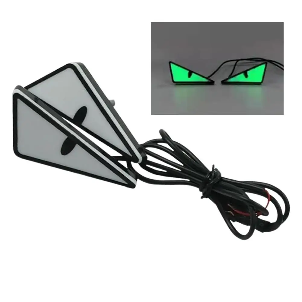 New-Motorbike-Triangle-Devil-s-Eye-Pair-Flash-Light-Modification ...