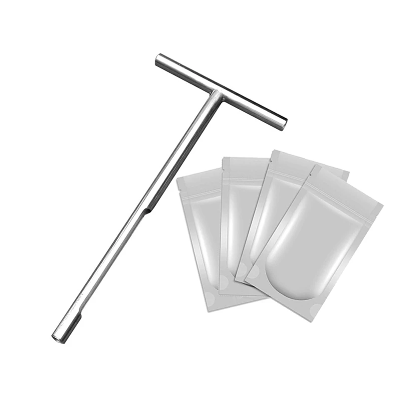 Soil-Probe-With-Small-Soil-Sampling-Bag-Soil-Sampling-Probe-Pole-Ground ...