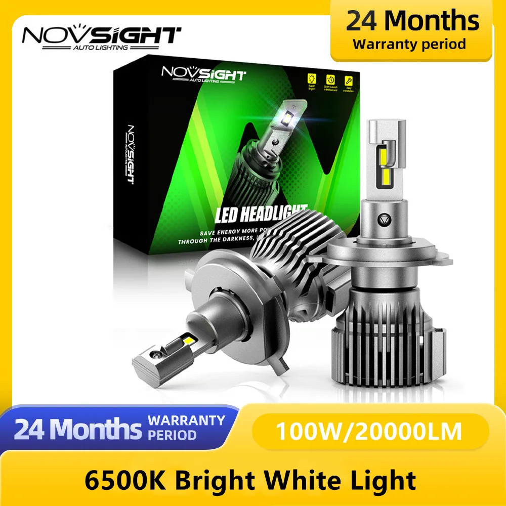 Novsight N52 H7 Led Headlight For Car H4 Led H11 9005 9006 Hb3 Hb4 ...