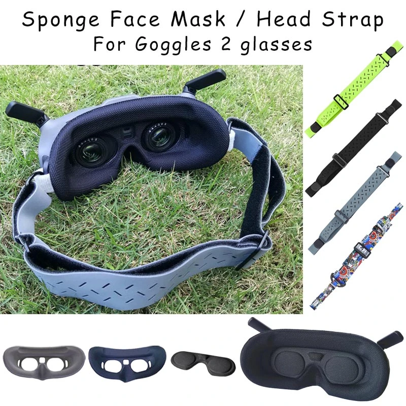 For DJI Avata Goggles 2 Sponge Eye Mask Drone Flight Glasses Face Foam ...