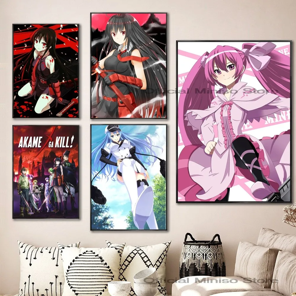 Akame Ga Kill Official Poster: The Ultimate Wall Decor for Fans and ...
