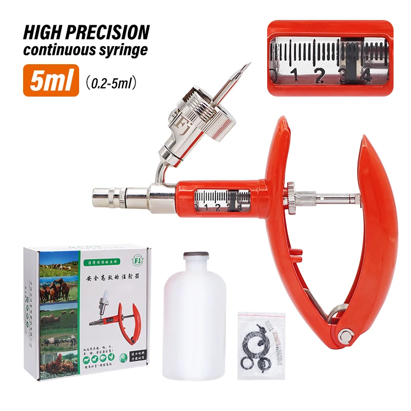2ml-5ml-High-Precision-Metal-Continuous-Syringe-Pig-Chicken-Vial ...