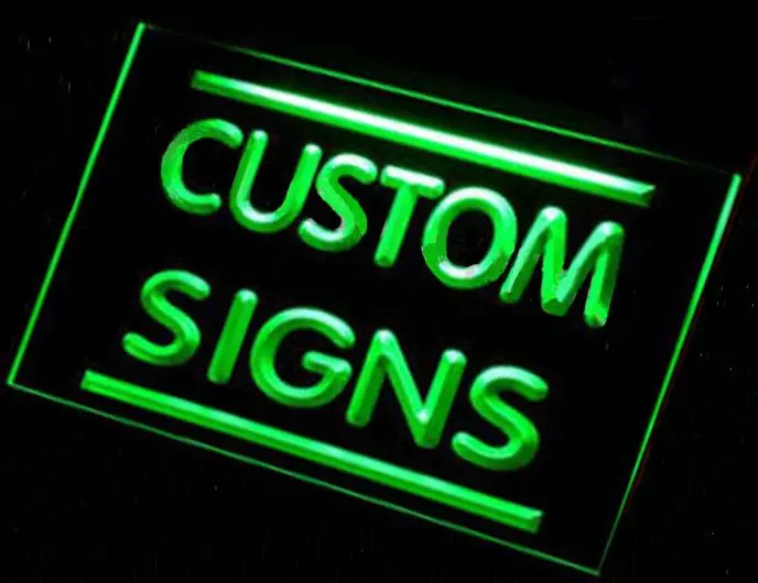 Sj Sign Design Your Own Led Light Sign Custom Neon Led Signs Bar Open ...