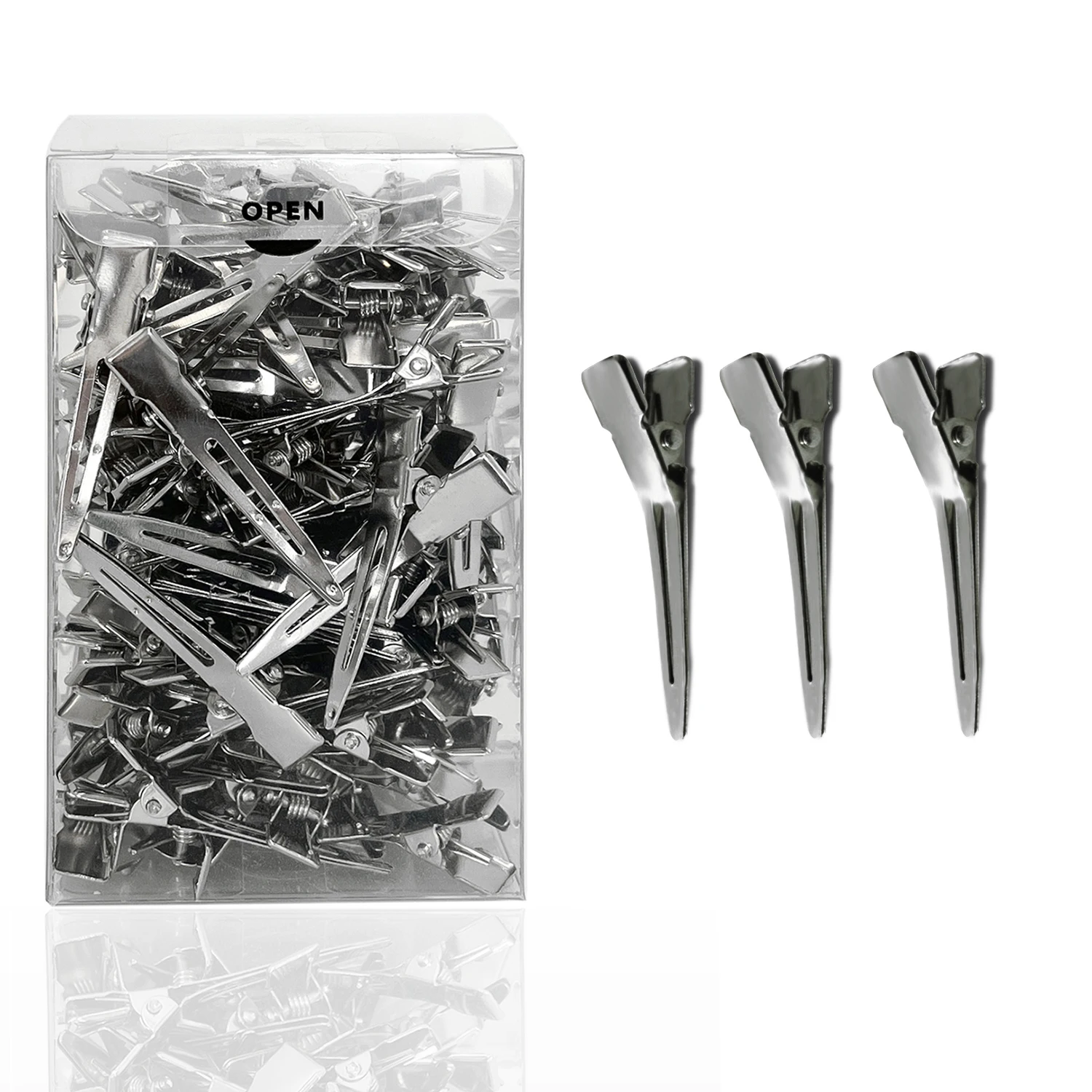 Single Prong Clip 150 Clips/pc Small Hair Clips| | - AliExpress